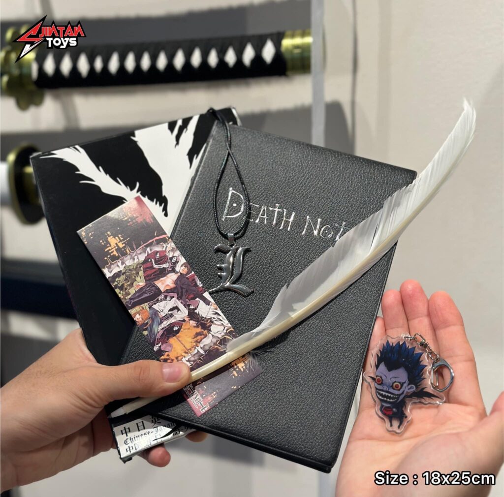 Full Death Note Set (18x25cm) - JINTAN Toys & Coffee, Anime, Kampot ...