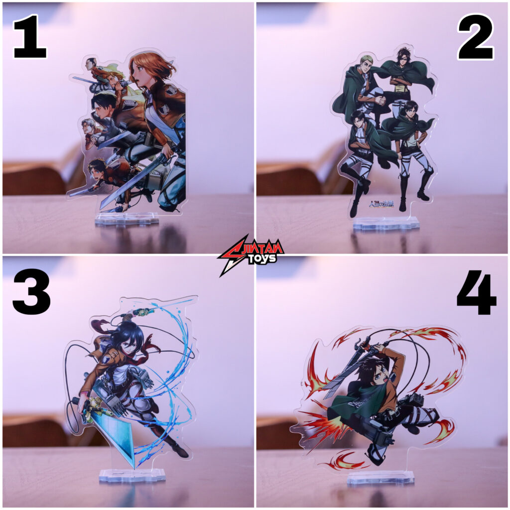 Anime Standee Attack On Titan - JINTAN Toys & Coffee, Anime, Kampot ...