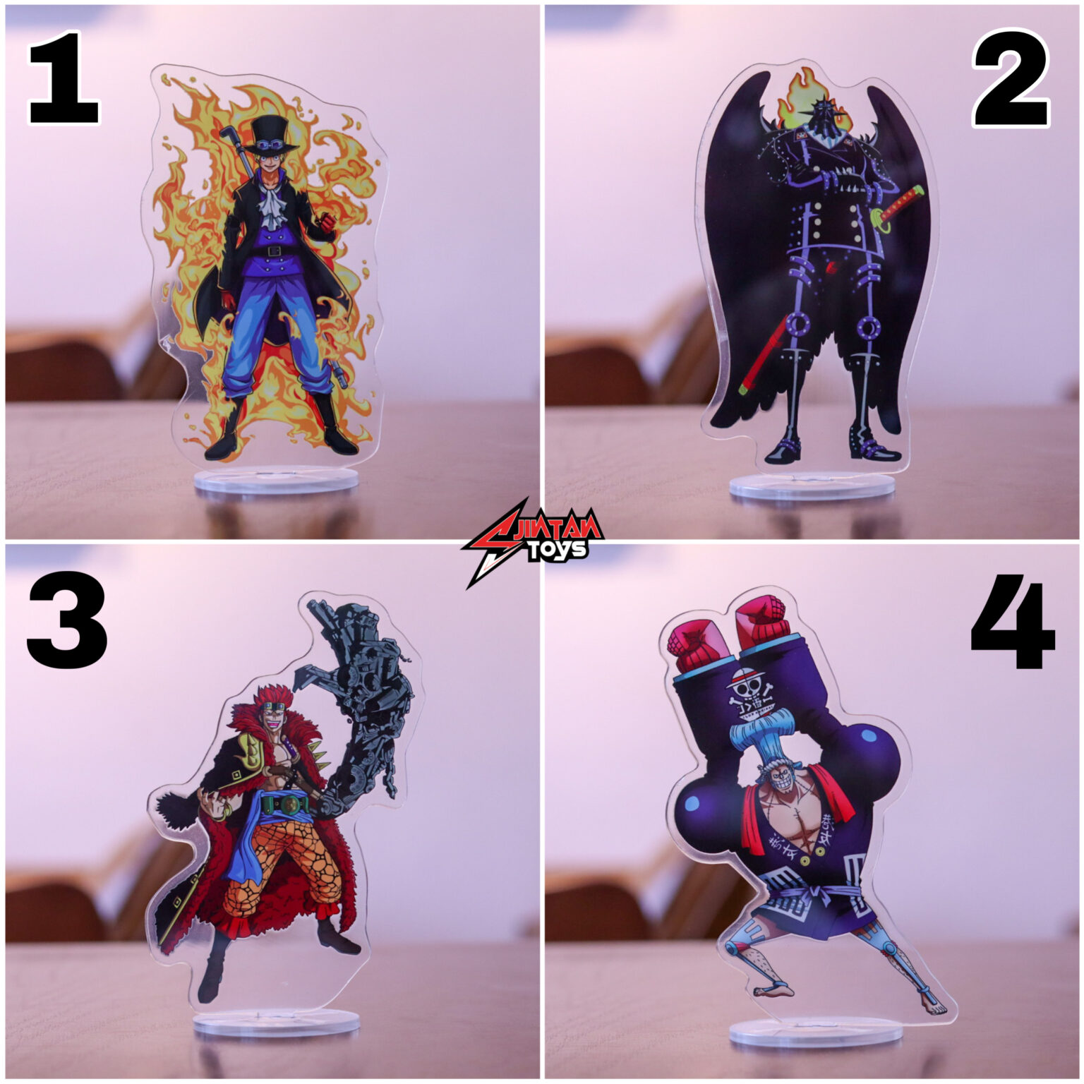 Anime Standee One Piece - JINTAN Toys & Coffee, Anime, Kampot, Cambodia