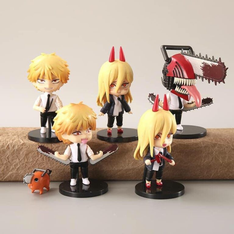 Chainsaw Man Chibi Set - JINTAN Toys & Coffee, Anime, Kampot, Cambodia