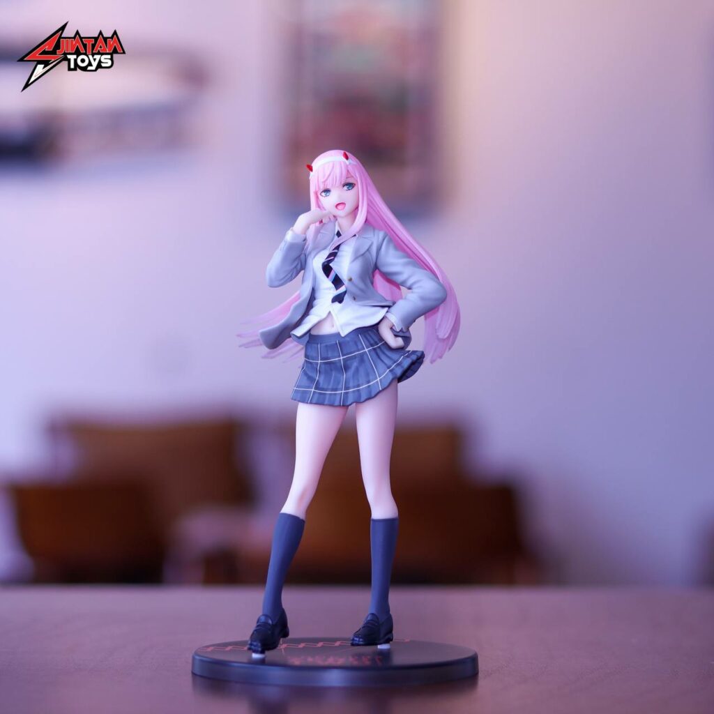 Original figure PVC Darling in The FRANXX - Zero Two Uniform - JINTAN ...