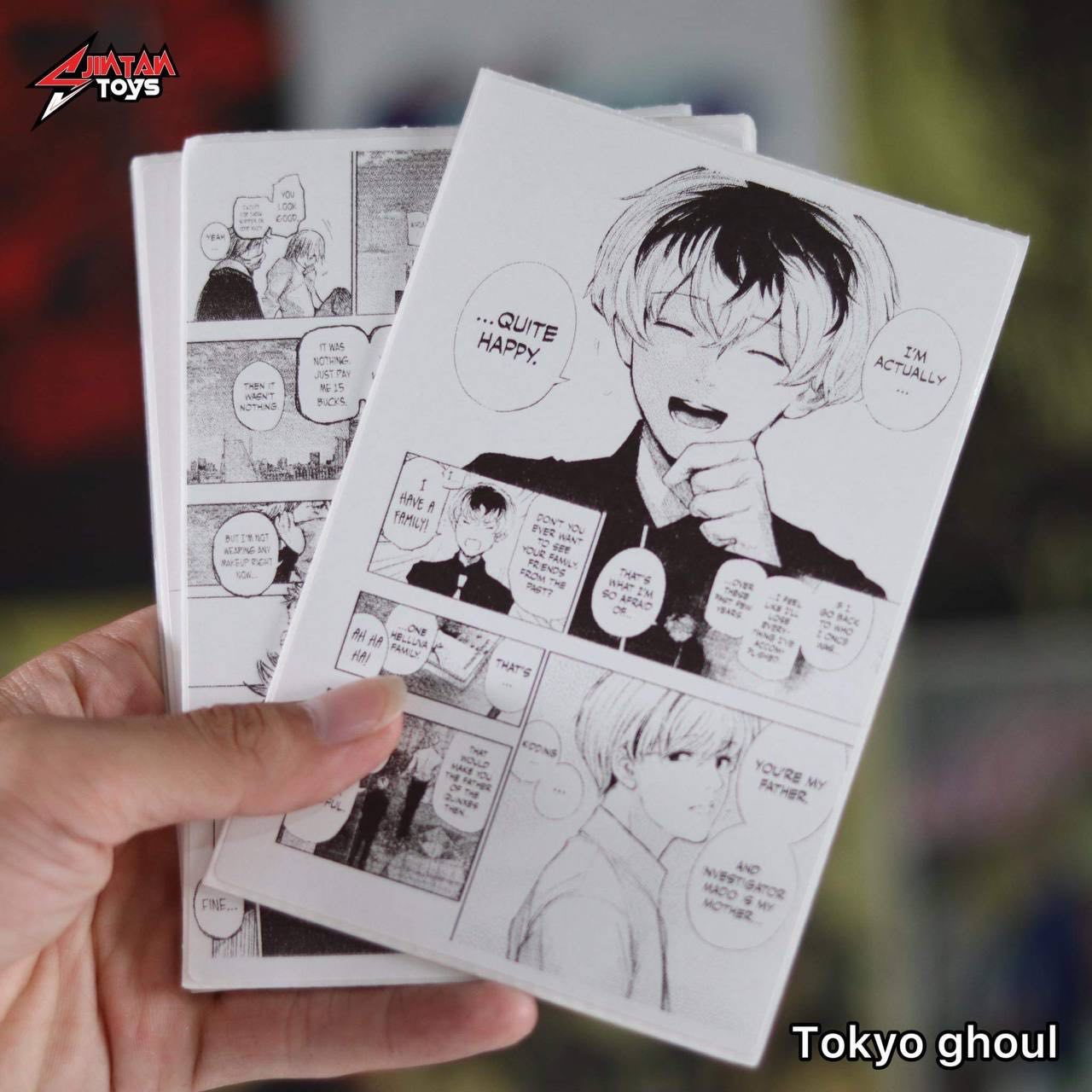 Poster manga (A5) - JINTAN Toys & Coffee, Anime, Kampot, Cambodia