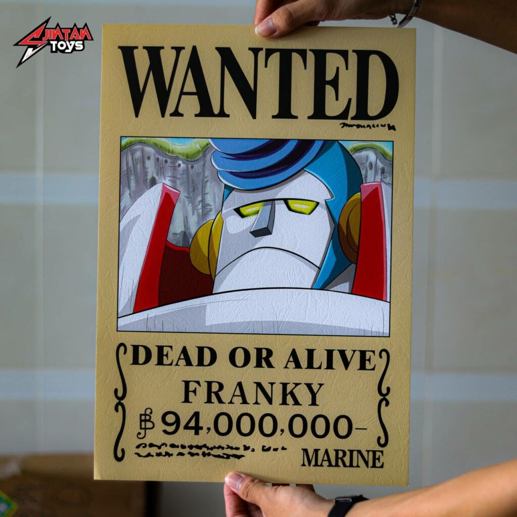One Piece Bounty Poster - JINTAN Toys & Coffee, Anime, Kampot, Cambodia