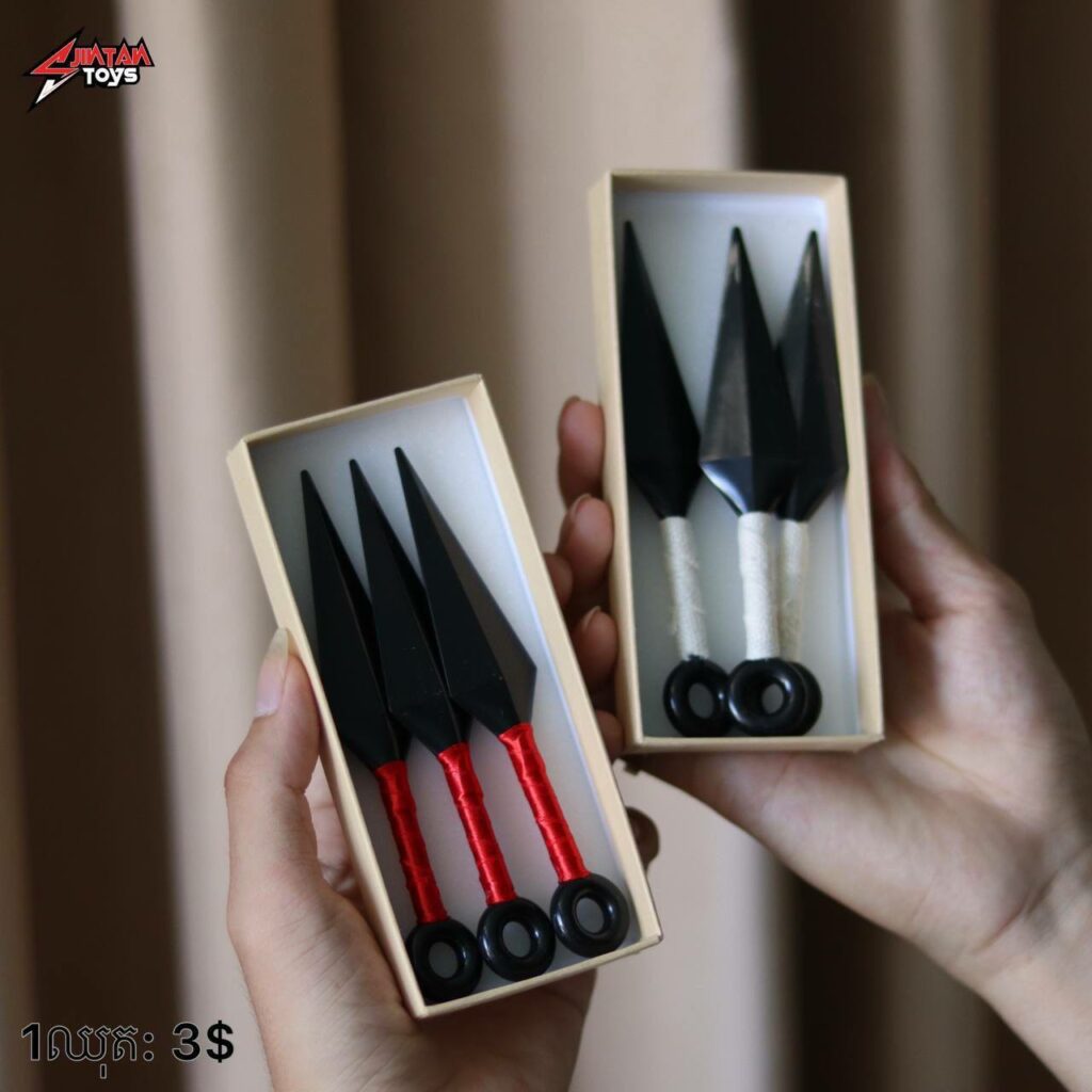 Set Kunai Naruto - JINTAN Toys & Coffee, Anime, Kampot, Cambodia