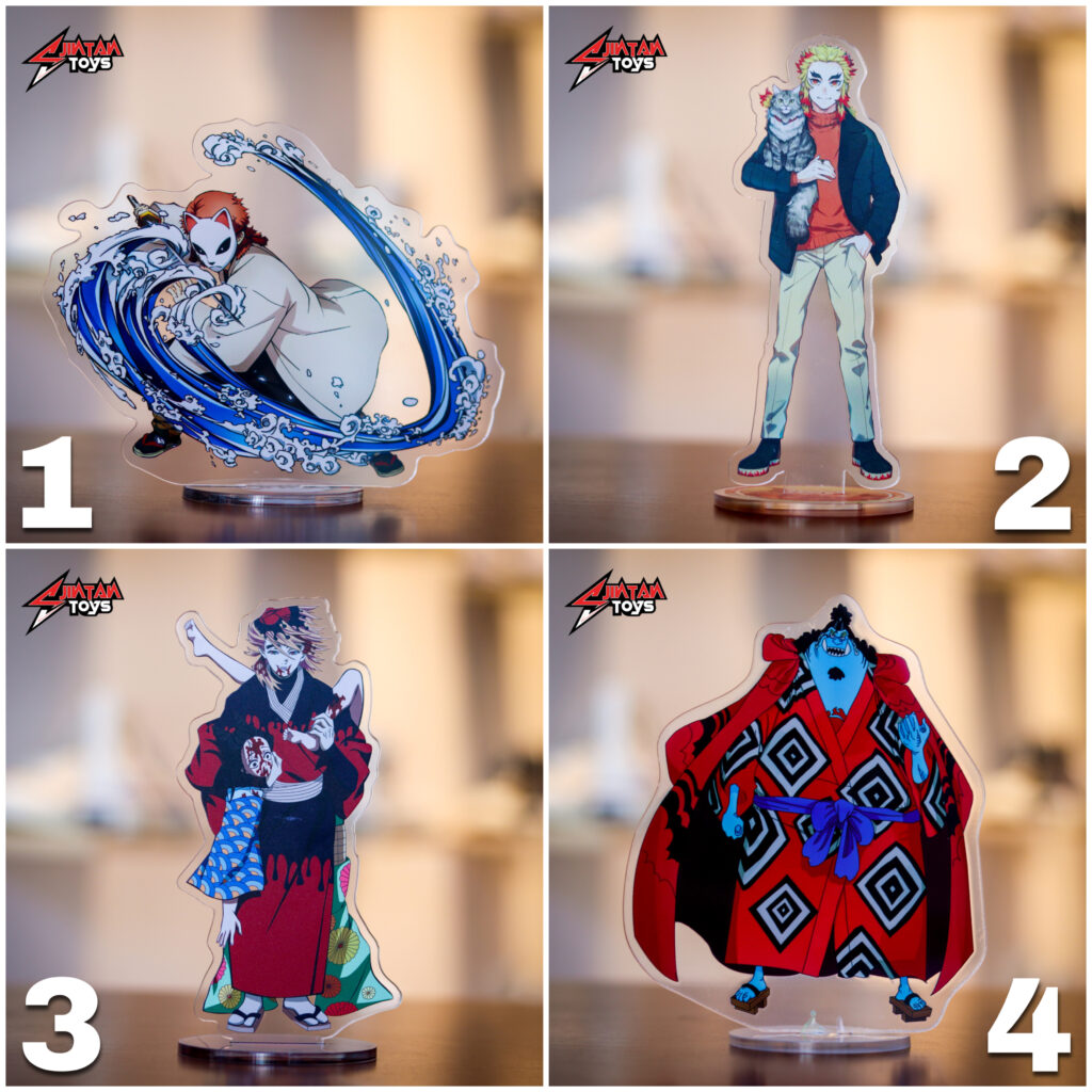 Anime Standee - JINTAN Toys & Coffee, Anime, Kampot, Cambodia