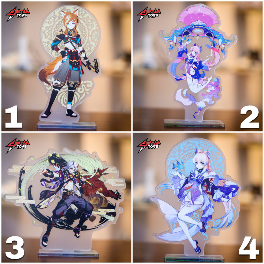 Anime Standee Genshin Impact - JINTAN Toys & Coffee, Anime, Kampot ...