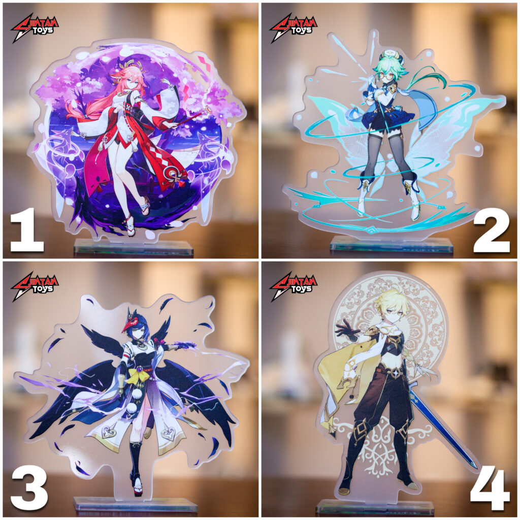 Anime Standee Genshin Impact - JINTAN Toys & Coffee, Anime, Kampot ...