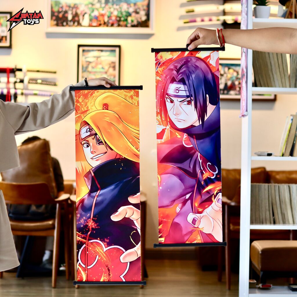 Anime Scroll Poster Naruto - JINTAN Toys & Coffee, Anime, Kampot, Cambodia