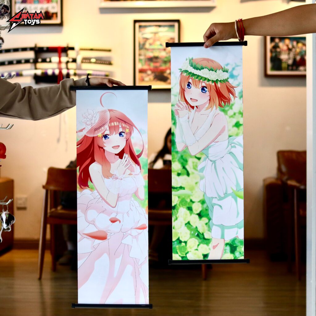 Anime Scroll Poster Nakano - JINTAN Toys & Coffee, Anime, Kampot, Cambodia