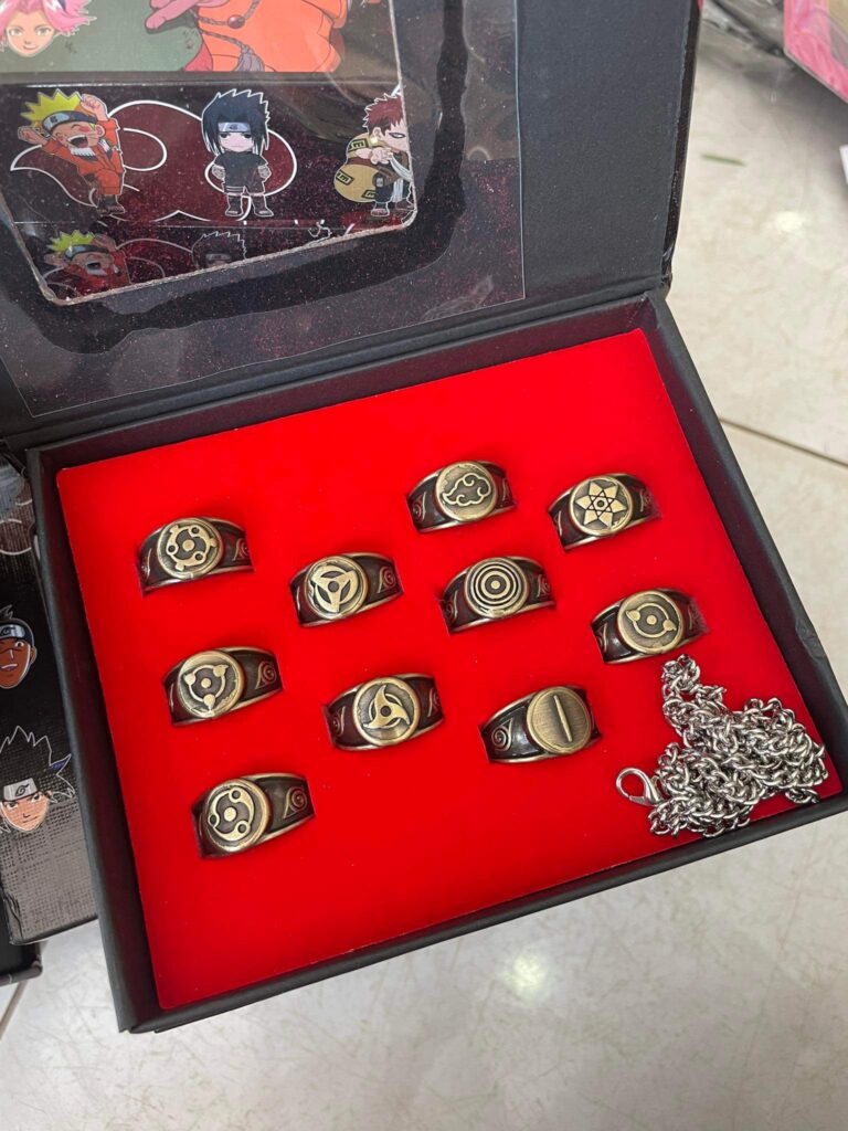 Set Ring Naruto - JINTAN Toys & Coffee, Anime, Kampot, Cambodia