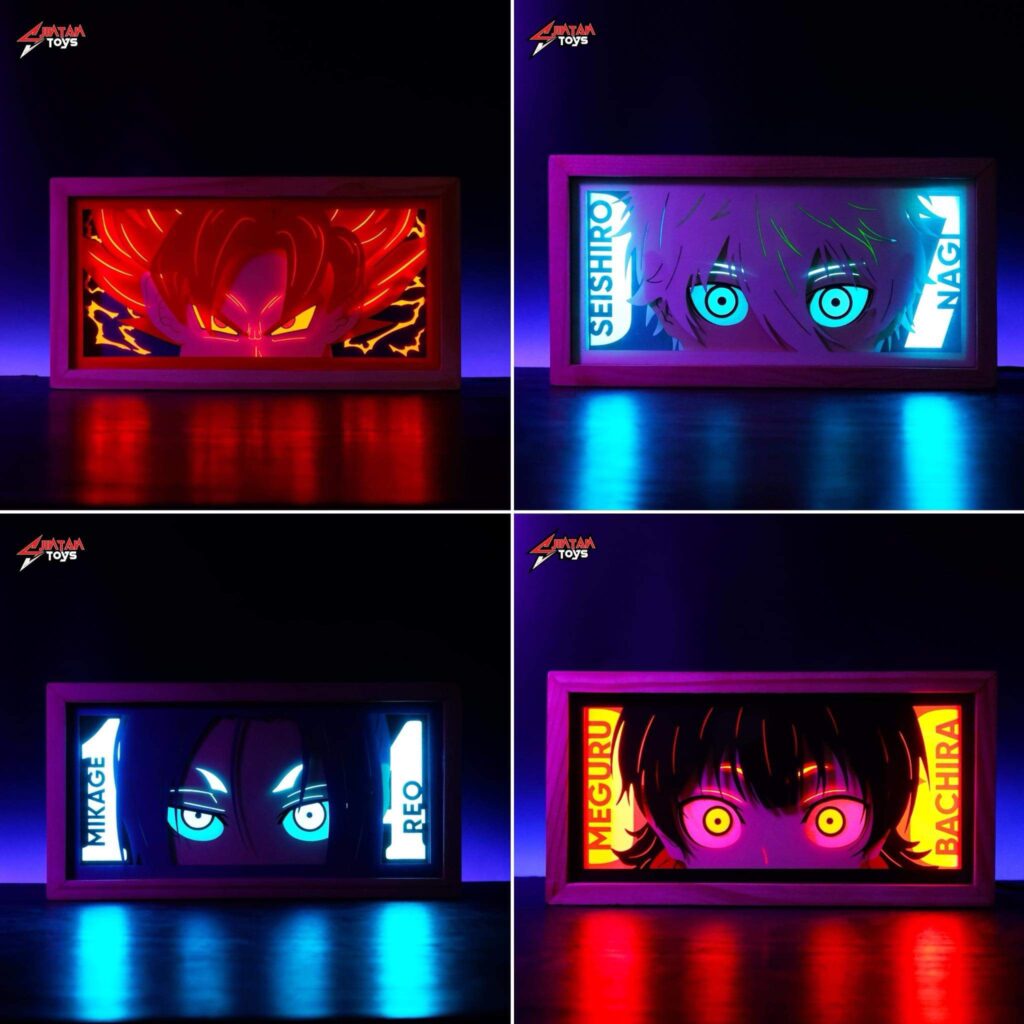 LED 3D Light Box Anime (Black Box /ជ័រ) - JINTAN Toys & Coffee, Anime ...